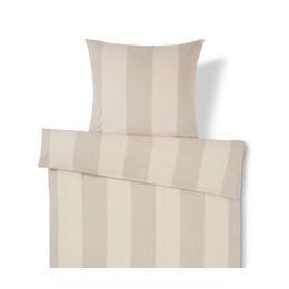Tchibo - Edelflanell-Bettw&auml;sche - beige