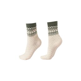 CALZEDONIA Socken Damen Gr&ouml;&szlig;e 36/41 khaki