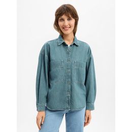 American Vintage Bluse 'Ydopark' Damen Gr&ouml;&szlig;e M blue denim