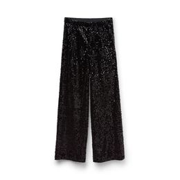 CALZEDONIA Pants female Black size L