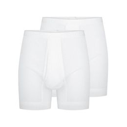Schiesser Boxer shorts 'Original Classics Doppelripp' male White size XL