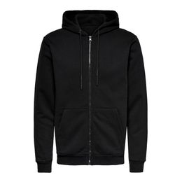Only & Sons Only & Sons Zip-Up Hoodie 'Ceres' male Black size S