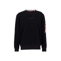 Alpha Industries Sweatshirt 'Double Layer' Herren Gr&ouml;&szlig;e M schwarz