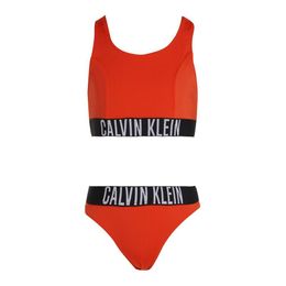 Calvin Klein Swimwear Bikini girl Red size 8-10
