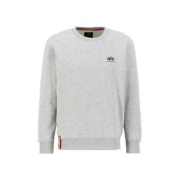 Alpha Industries Sweatshirt 'Basic Logo' Herren Gr&ouml;&szlig;e 5XL grau