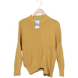 United Colors Of Benetton Pullover Damen Gr&ouml;&szlig;e XS Second Hand gelb