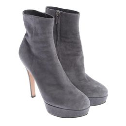 Gianvito Rossi Stiefeletten Damen Gr&ouml;&szlig;e 38.5 Second Hand grau