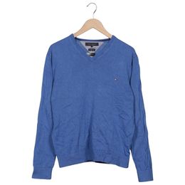 Tommy Hilfiger Pullover Herren Gr&ouml;&szlig;e XL Second Hand blau