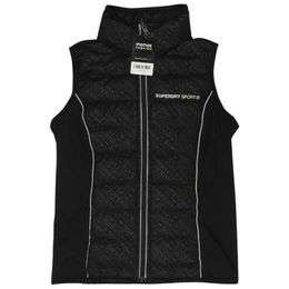 Superdry Weste Damen Größe S Second Hand schwarz