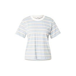 s.Oliver Shirt Damen Gr&ouml;&szlig;e M hellblau / mokka / wei&szlig;