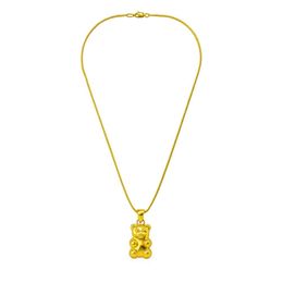Eternal Kette 'Bärchen' Herren Größe 55cm gold