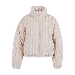 Karl Kani Damen Winterjacke "Karl Kani Damen"cream, Gr. XL, unifarben, 100% Polyester, Jacken