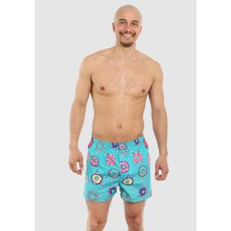 Lousy Livin Underwear LOUSY LIVIN Herren Boxershorts "Donut 2Pack", Gr. M, gr&uuml;n, 100% Baumwolle, bedruckt, Unterhosen, im praktischen 2er-Pack