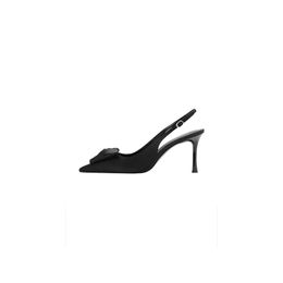 Mango Slingpumps 'Garden' Damen Gr&ouml;&szlig;e 40 schwarz