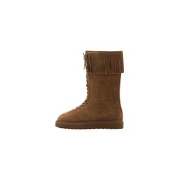 Mango Kids Stiefel 'Poca' M&auml;dchen Gr&ouml;&szlig;e 31 karamell