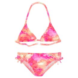 Venice Beach Bikini M&auml;dchen Gr&ouml;&szlig;e 158/164 lila / lachs / pink