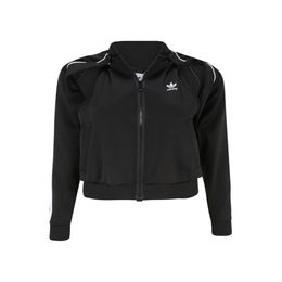 adidas originals Zip-Up Hoodie 'Always Original Sst ' female Black size 1x