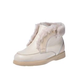 Baldinini Chelsea Boots female Beige size 36.5
