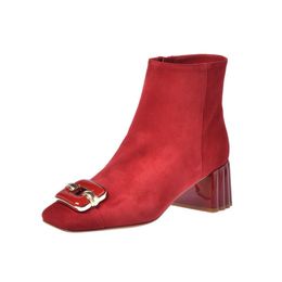 Baldinini Ankle boots Damen Gr&ouml;&szlig;e 35.5 rot Winterschuhe