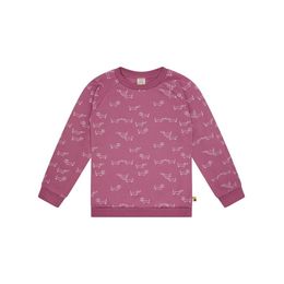 loud + proud Sweater 'Dackel' girl Purple size 146/152
