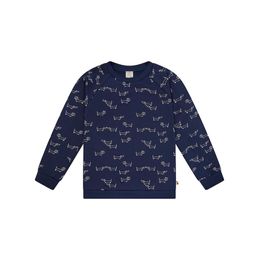 loud + proud Sweater 'Dackel' girl Blue size 134/140