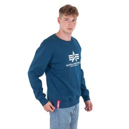 Alpha Industries Sweatshirt 'Basic Logo' Herren Gr&ouml;&szlig;e XL marine