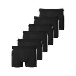 Schiesser Boxershorts '95/5 Stretch - Organic Cotton' Herren Gr&ouml;&szlig;e S schwarz