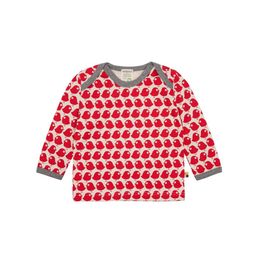 loud + proud Shirt 'V&ouml;gel' girl Red size 110/116