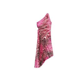 Mango Kleid 'Gloss-X' Damen Größe 36 fuchsia / pastellpink / dunkelpink Winterkleid