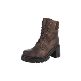 Ital-Design Schn&uuml;rstiefelette Damen Gr&ouml;&szlig;e 41 camel Winterschuhe