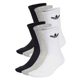 adidas originals Socks 'Trefoil Cushion' female Grey, Black, White size 42-44