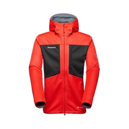 Mammut Outdoorjacke Herren Gr&ouml;&szlig;e M feuerrot / schwarz / wei&szlig;