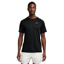 Nike Dri-Fit Stride Jacquard SS Bekleidung Herren schwarz M