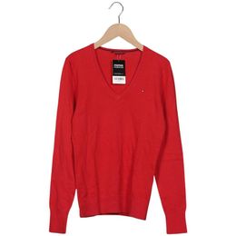 Tommy Hilfiger Pullover Damen Gr&ouml;&szlig;e S Second Hand rot