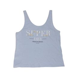 Superdry Top Damen Gr&ouml;&szlig;e XL Second Hand hellblau