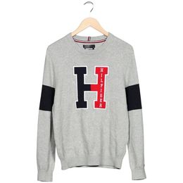 Tommy Hilfiger Pullover Herren Gr&ouml;&szlig;e M Second Hand grau