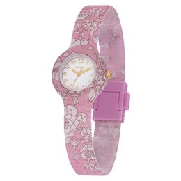 Hip Hop Analog Watch 'Winter Blosom' female Pink size One Size