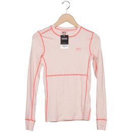 KARI TRAA Langarmshirt Damen Gr&ouml;&szlig;e S Second Hand pink