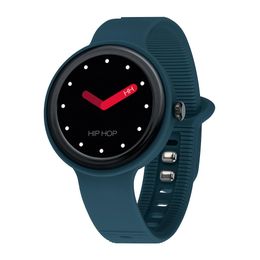 Hip Hop Digital Watch female Blue size One Size
