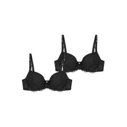 Triumph Bra 'Peony' female Black size 90