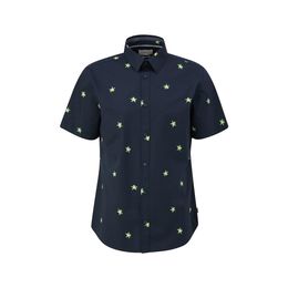 s.Oliver Button Up Shirt male Blue size 3XL