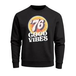 Neverless Sweatshirt 'Good Vibes '76' male Black size 4XL