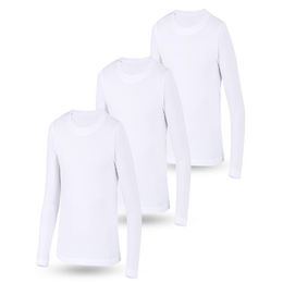 Loreza Undershirt 'Langarmshirts Bilal' boy White size 116/122