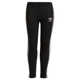 adidas originals Leggings 'Adicolor' M&auml;dchen Gr&ouml;&szlig;e 128 schwarz / wei&szlig;