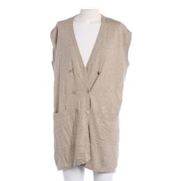Brunello Cucinelli Weste (Outdoor) Damen Gr&ouml;&szlig;e M Second Hand hellbraun