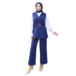 Modamihram Pantsuit female Blue size 48