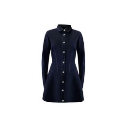 OW Collection Kleid 'Ella' Damen Größe 38 marine Winterkleid