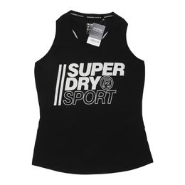 Superdry Top Damen Größe L Second Hand schwarz