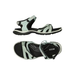Ecco Sandalen Damen Gr&ouml;&szlig;e 40 Second Hand hellgr&uuml;n