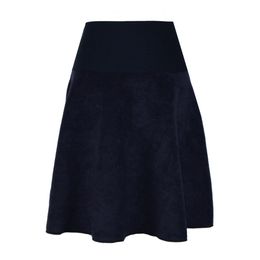 dunkle design Rock 'A-Linie Fleece' Damen Größe 38 navy